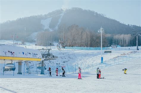长白山滑雪场高清图片下载 正版图片501127589 摄图网