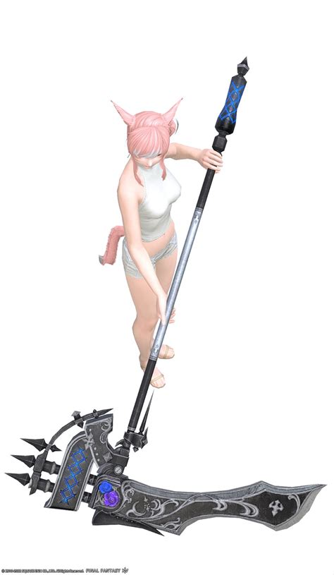 【ff14】エデンモーン・シックル⚔️の見た目・入手方法（リーパー両手鎌） ミラプリライフ