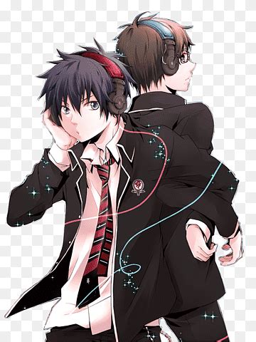 Anime Twins With Black Hair
