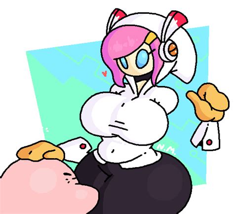 Rule 34 Big Ass Big Breasts Chubby Chubby Female Curvy Cute Head Pat Kirby Series Kirby