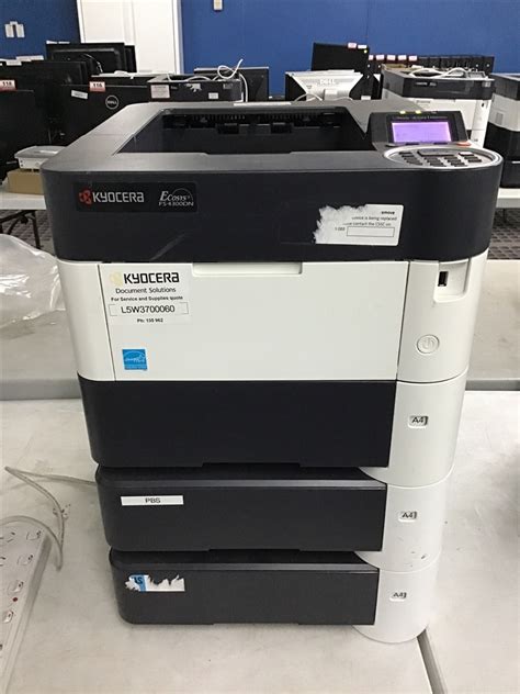 Printer Kyocera Ecosys Fs 4300dn Appears To Function