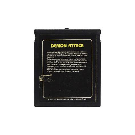 Jogo Demon Attack And Cosmic Ark Atari Em Brasil Clasf Jogos