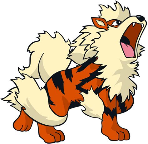 Arcanine official artwork gallery Pokémon Database