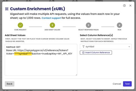 Enrich Your Sheet With Stock Market Data From Polygon Api