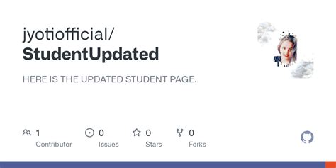 GitHub Jyotiofficial StudentUpdated HERE IS THE UPDATED STUDENT PAGE
