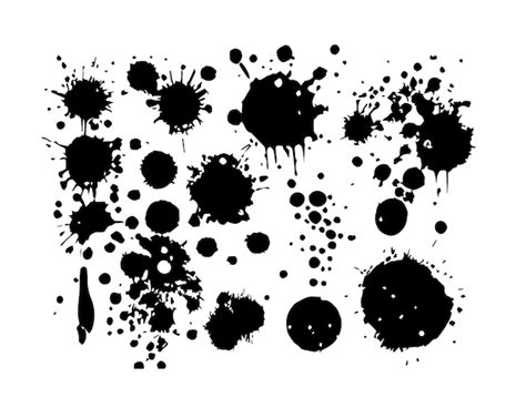 Premium Vector Blood Icon Pattern Circle Painter