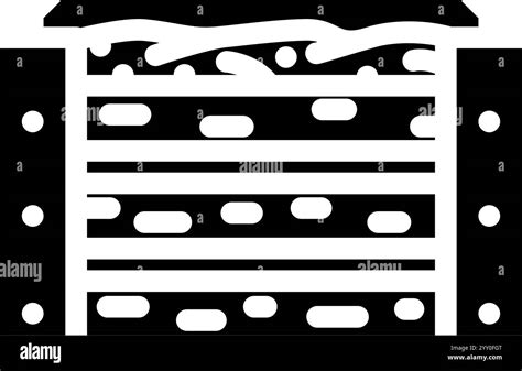 Composting Garden Maintenance Glyph Icon Vector Illustration Stock Vector Image And Art Alamy