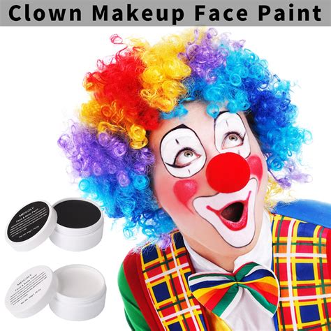 Classic Clown Makeup Graftobian Auguste Clown And Hobo Makeup Kit