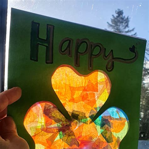 Online St Patricks Day Window Decorations Class With The Craft Corner