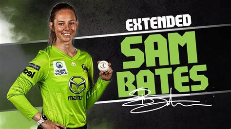 Sam Bates Extends R Cricket