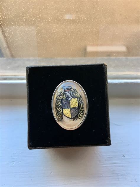 Hogwarts House Rings Wizard Crest Ring Harry Potter Etsy
