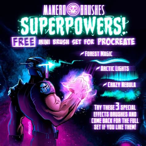 Free Download Procreate Light And Shadow Effect Brushes Procreate Brushes