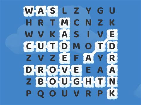 НЕПРАВИЛЬНІ ДІЄСЛОВА Wordsearch