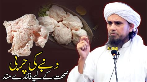 Dumbe Ki Charbi Sehat Ke Liye Faydemand Mufti Tariq Masood Youtube