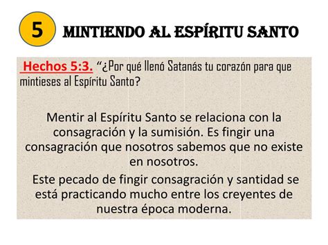 Ppt Pecados Contra El RspÍritu Santo Powerpoint Presentation Free