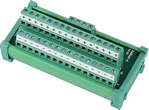 Amazon Jienk Screw Terminal Block Power Distribution Module A DIN Rail Mounting Terminal