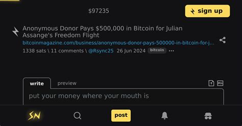 Anonymous Donor Pays 500000 In Bitcoin For Julian Assanges Freedom