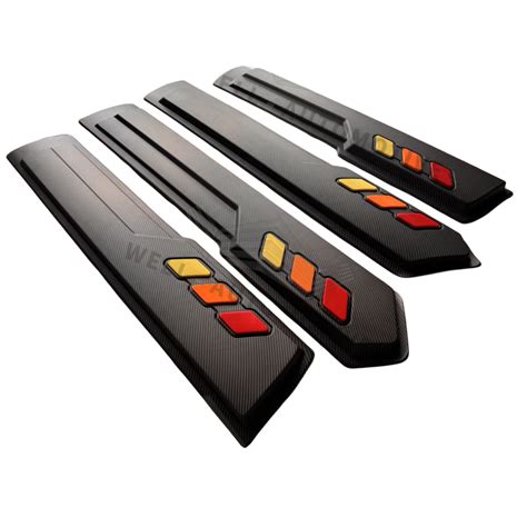 Replacement Door Sills Carbon Fiber Trim For Bmw Ferrari