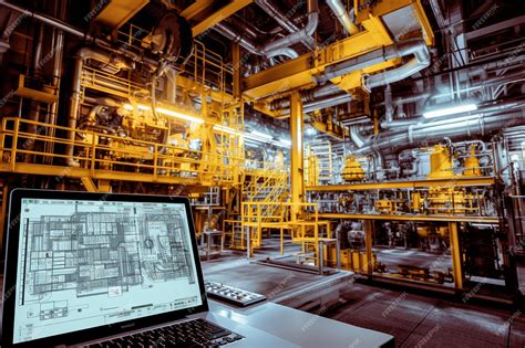 Premium Photo Industrial Data Analytics In Manufacturing