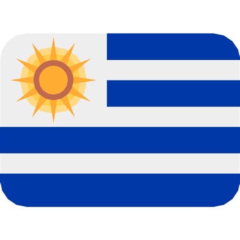 Flag For Flag Uruguay Vector Svg Icon Svg Repo