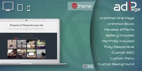 Parallax One Page Builder Wordpress Plugin 14