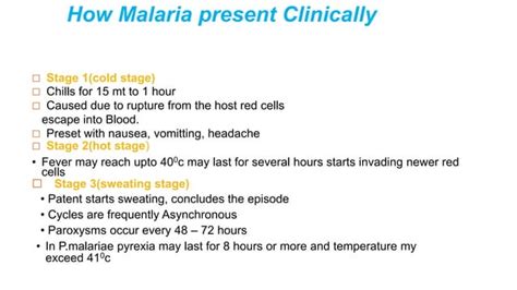 Malaria Presentationpptx