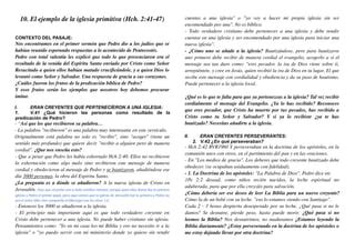 10 Sigamos El Ejemplo De La Iglesia Primitiva Docx