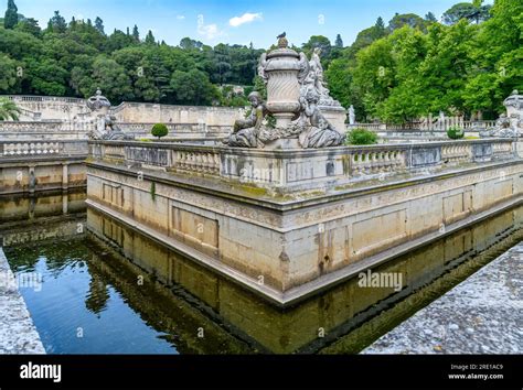 Jardins De La Fontaine Fountain Gardens Are A Lavish Series Of
