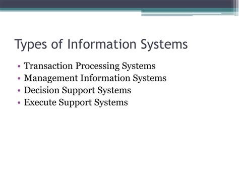 management information systems chapter 2