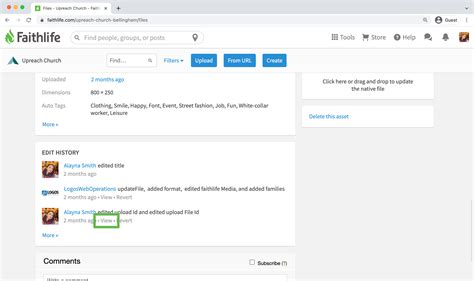 How Do I Update Files Add File Formats And View All File Versions Logos Help Center