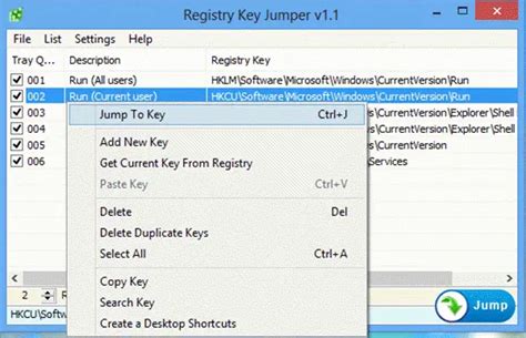 Directly Jump To Any Registry Key Using Script Or Free Tool