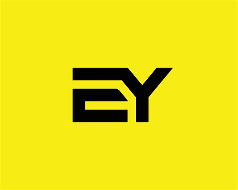 Ey Ye Logo Design Vector Template 13708426 Vector Art At Vecteezy