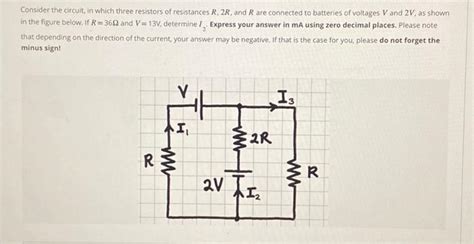 Solved Consider The Circuit In Which Three Resistors Of Chegg