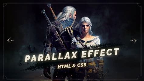 Создание красивого сайта с горизонтальным parallax эффектом html css