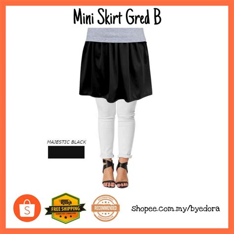 Mini Skirts Sport Skirt Extender Mini Skirt Muslimah Skirt Sukan