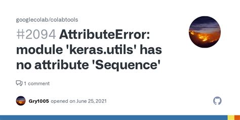 Attributeerror Module Kerasutils Has No Attribute Sequence