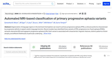 Automated Mri Based Classification Of Primary Progressive Aphasia