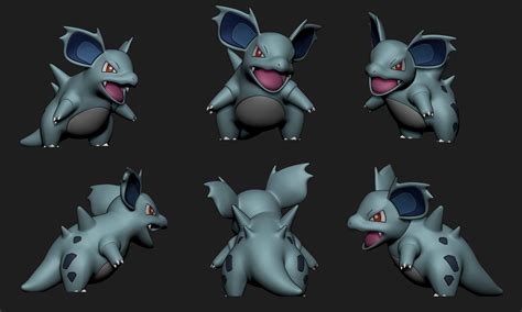 Pokemon Nidorina Con 2 Poses Edream Makers