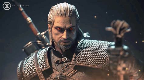 Анонсирована фигурка Геральта из The Witcher 3