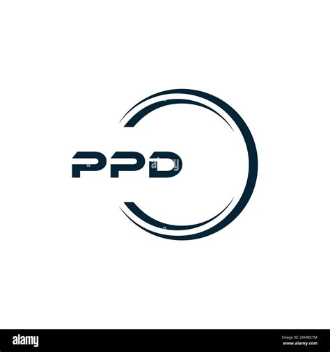 Ppd Logo P P D Design White Ppd Letter Ppd P P D Letter Logo Design