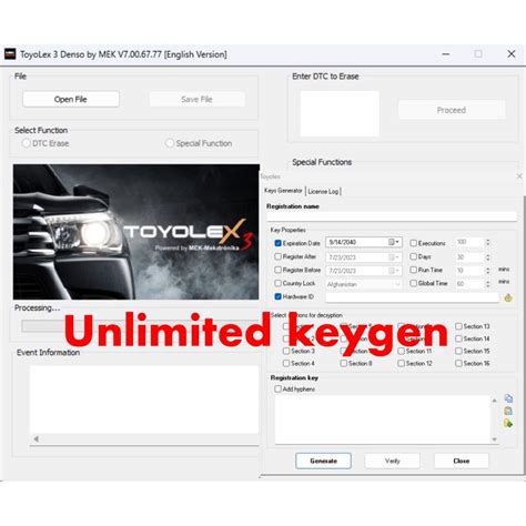 โปรแกรมปดโคดแพคค Toyolex3 Xdecoder 10 3 ซอคถกกวา Shopee