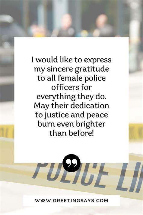 Gratitude Beyond Words Thank You To Our Police Officers