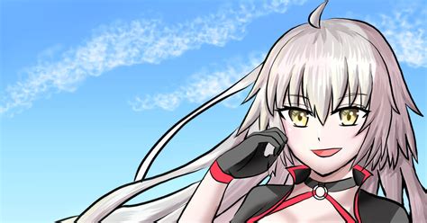Fgo ジャンヌオルタ水着 Kokoのイラスト Pixiv