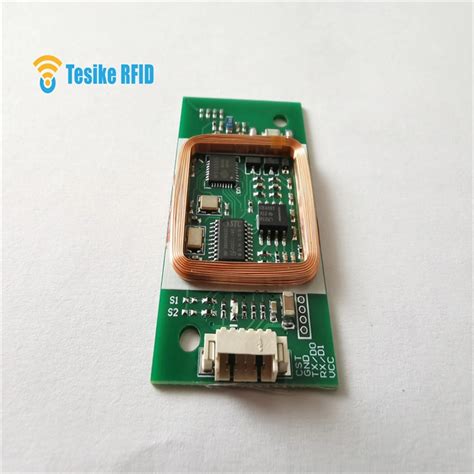 125khz 13 56mhz rfid reader module with uart 5v power supply rfid
