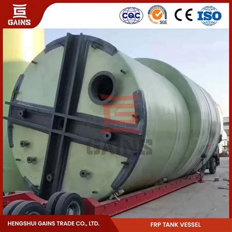 Gains 250 Gallon FRP Propane Tank Wholesaler Sulphuric Acid FRP Storage