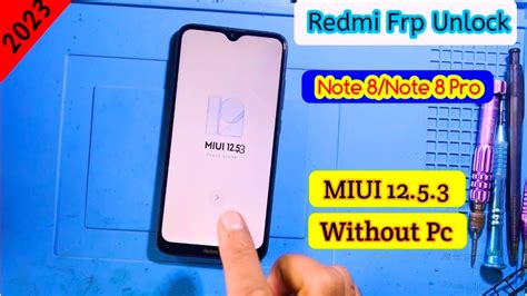 Redmi Note Frp Bypass Without Pc Note MIUI Google Account Remove Frp Redmi