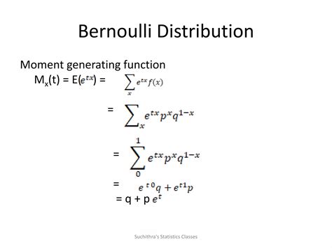 Bernoulli Distribution Pptx