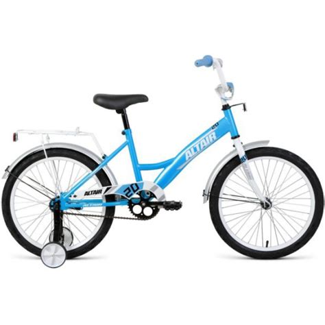 Детский велосипед Altair Kids 20 2021, бирюзовый/белый, рост 13 ...