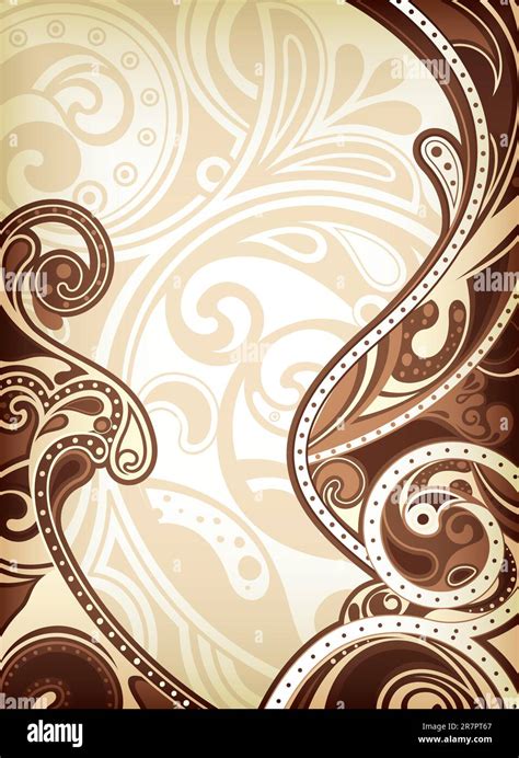 Illustration Of Abstract Curve Background Stock Vector Image Art Alamy