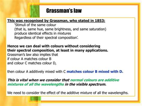 34 Properties Of Additive Mixture Ppt